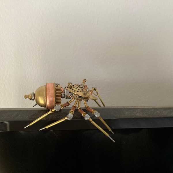Steampunk Mechanical Mecha Insect Ant Metal Bug Sculpture Handmade ...