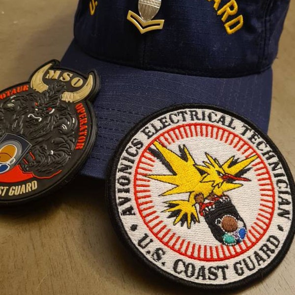 USCG Cutterman 4" Sticker - Etsy