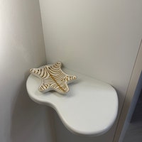 Wavy Shelf Squiggle Shelf Maximalist Funky Decor Pastel Shelves Danish ...