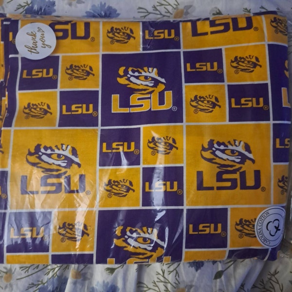 NCAA Louisiana State University LSU Tigers Purple & Gold College Logo ...