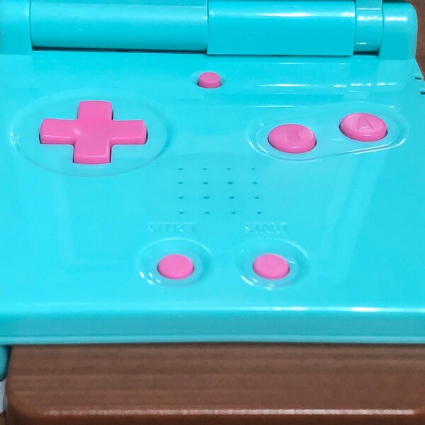 Gameboy Advance SP Solid Black Color AGS IPS Screen Mod With 10 Level ...