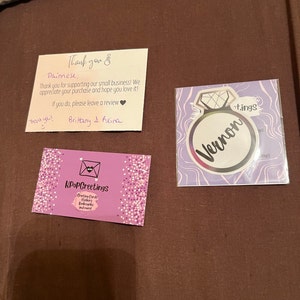 P1harmony Hand Peace Sign Laminated Glossy Vinyl Sticker - Etsy