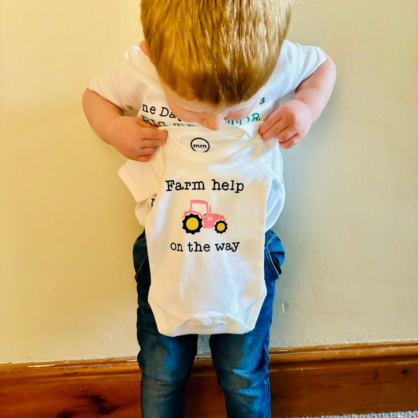 Personalised Kids Tractor Overalls: Farm Boss Boiler Suit - Etsy