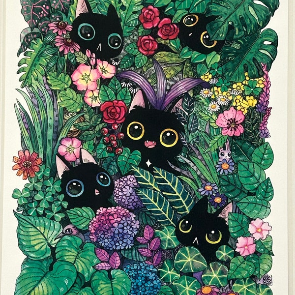 Summer Hideout Art Print - Etsy
