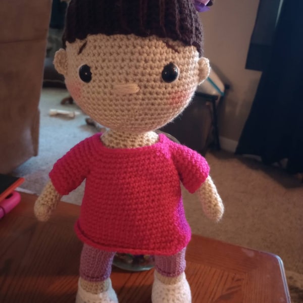 Crochet Pattern Doll Boo , ENG Pdf,spa Pdf - Etsy