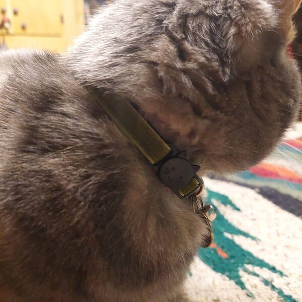 Jigsaw Puzzle Cat Collar - Colorful Autism Awareness Pattern ...