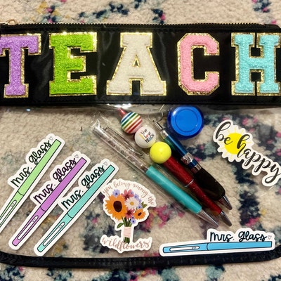 Personalized Name Stickers for Back-to-school Supplies Custom Labels ...