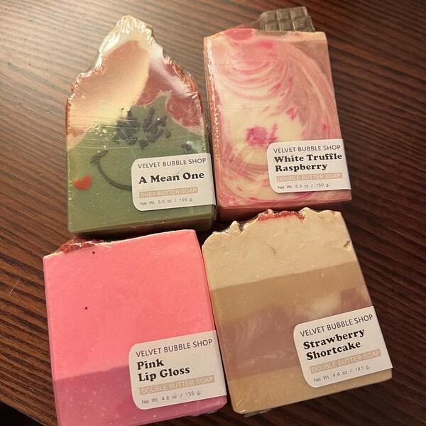 Strawberry Shortcake PRE-ORDER, Cold Process Soap, Valentines Day Soap ...