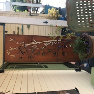 Privacy Screen or Garden Trellis. Made Using Recycled - Etsy