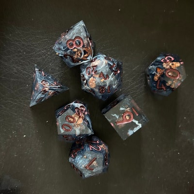 Runes RPG Dice Set / Dice for Dnd / Standard Dice for D&D, Dungeons and ...