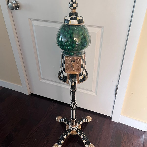 Working Custom Painted Gumball Machines With Finial - Etsy