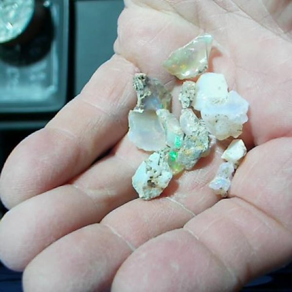 50 PCS, OPAL Raw Crystals, Bulk Raw Opal, Rough Opal Lot,welo Opal,aaa ...