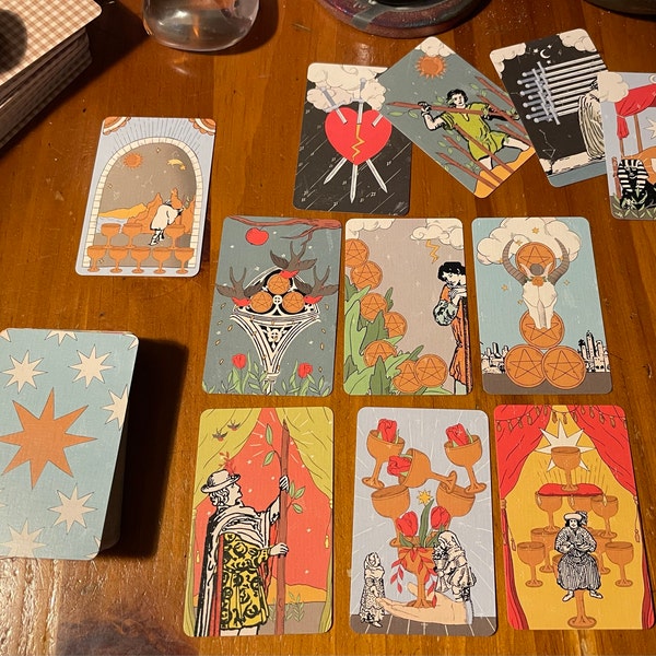 Pixie's Whisper Tarot Deck, Tarot Cards, Oracle Deck With Custom Tuck ...
