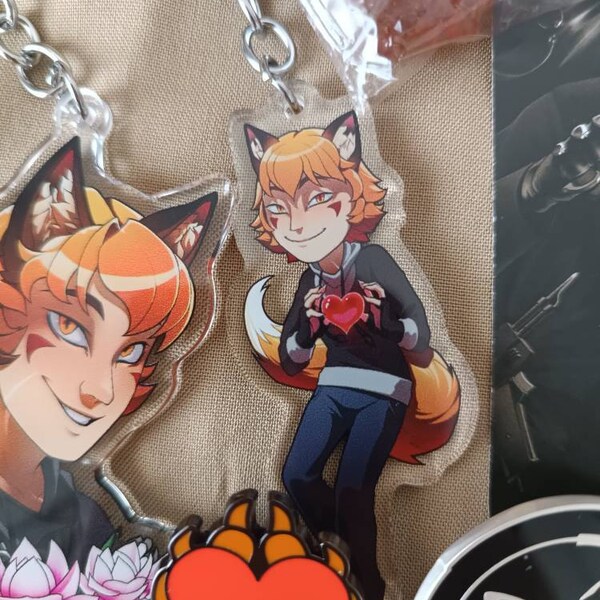 Keychain - BTD - Ren Hana - Etsy Canada