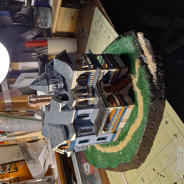 8 Miniature Flower Pots HO OO Scale Green Plants Mix Model Railway Diorama 1/87 - Etsy