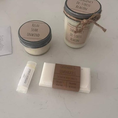 Stress Relief Care Package / Relaxation Self Care Gift Box for Friend ...