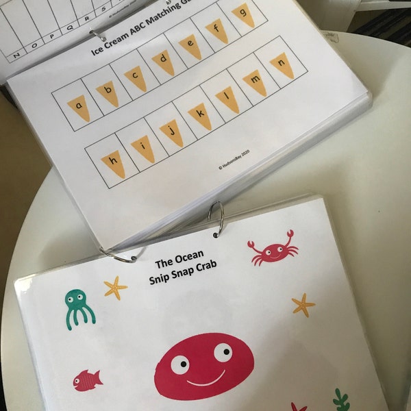 Busy Book Mega Bundle: 129 Printable Toddler Activities (PDF) - Etsy