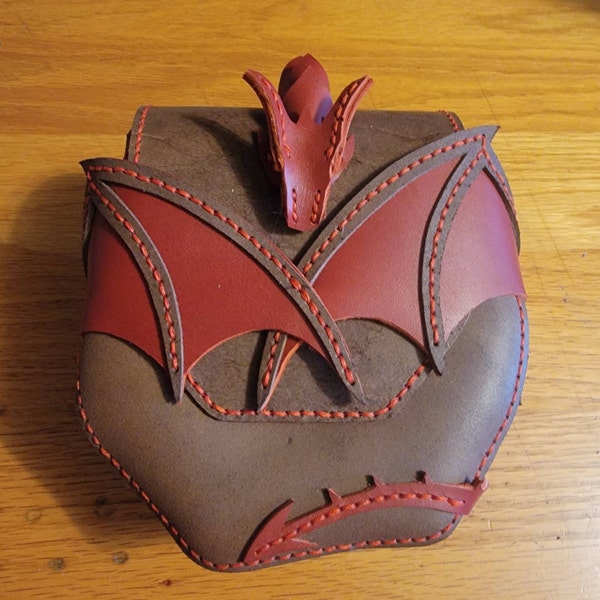 PDF & DXF Leather Dragon Hunter Bag PDF Pattern - Etsy