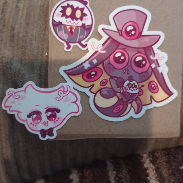 Fire Type Starter Monsters - Sticker Pack - Etsy