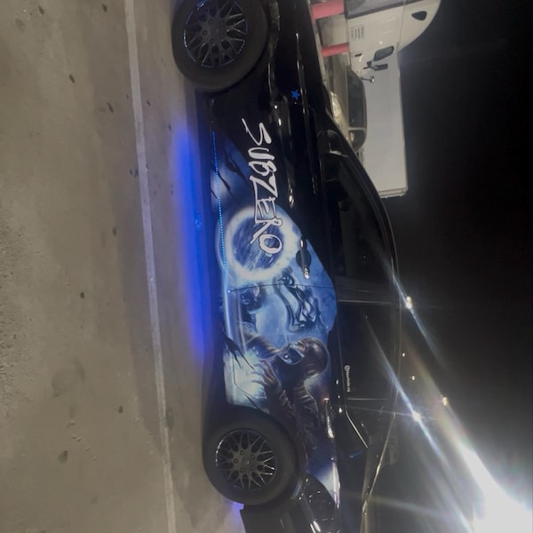 Sakura Cherry Blossom Car Livery, ( Japanese Oni Demon: Grey, Red ...