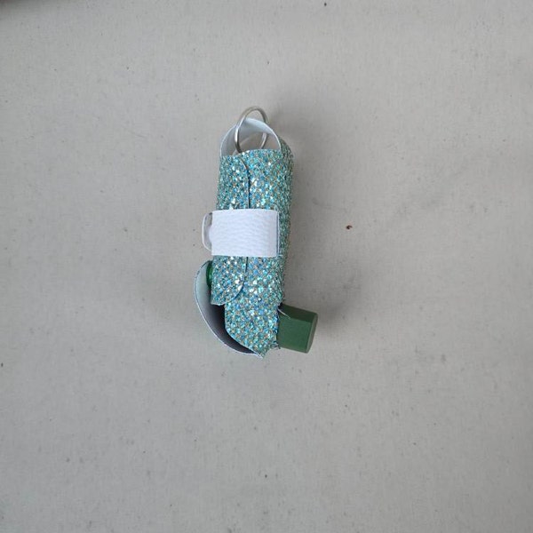 Asthma Inhaler Holder SVG, Puffer Cover, Leather Pattern, No Sew ...