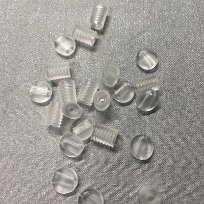 Ear Loop Adjusters, Clear Silicone Ear Loop Stopper for Face Masks ...