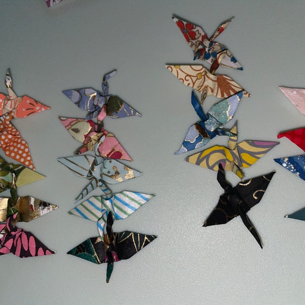 Assorted MINI SMALL Origami Paper - Washi Paper - Yuzen Paper ...