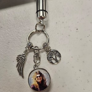 Horse Memorial Key Ring Custom Horse Photo and Vial Loss of - Etsy