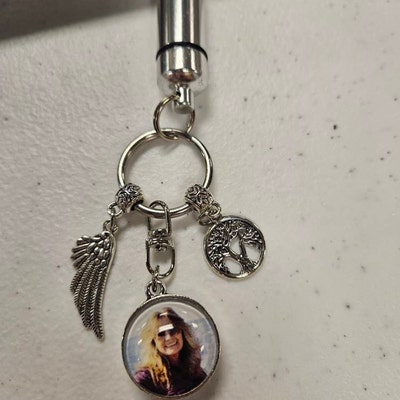 Cremation Key Ring With Custom Photo and Cremation Urn Loss of Family ...