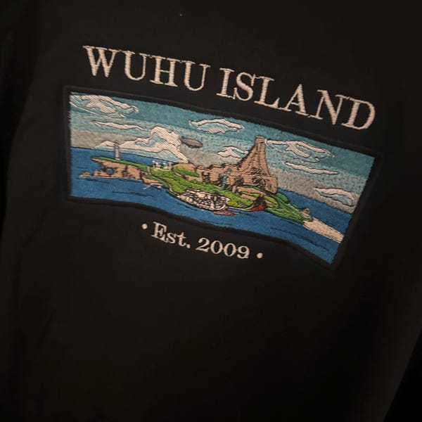 Wuhu Island Nintendo Wii Sports Resort Scene Embroidered Hoodie ...