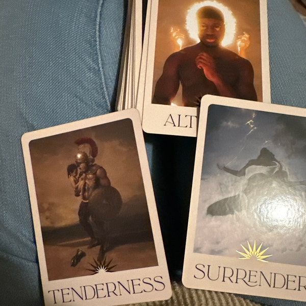 Love Oracle Cards Deck Of Eden Indie Deck With Messages And Affirmations