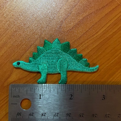Dinosaur Iron on Patch, Dinosaur Embroidery Patch, Dinosaur Embroidered ...