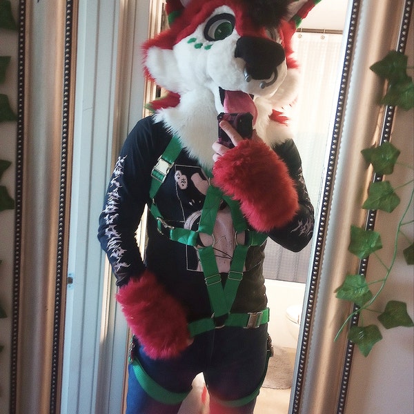 Standard Harness With Leg-straps Furry Harness Fursuit Harness - Etsy