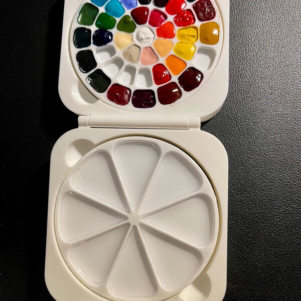 Altoid Tin Water Palette Set | Watercolor Painting | Removable Pan ...