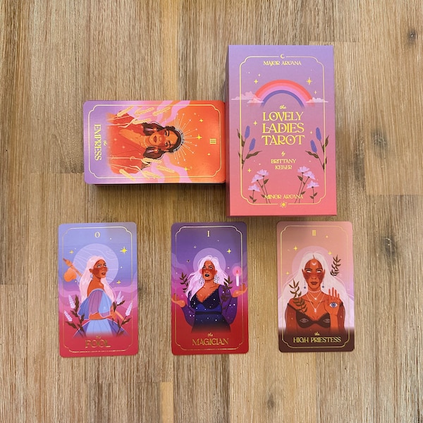 Lovely Ladies Tarot Deck - Etsy