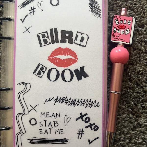 A6 Burn Book Savings Binder: 12 Section Reusable Budgeting - Etsy ...