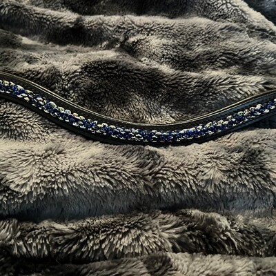 Diy Browband Empty Channel Leather Browband Make Your Own Browband Make ...