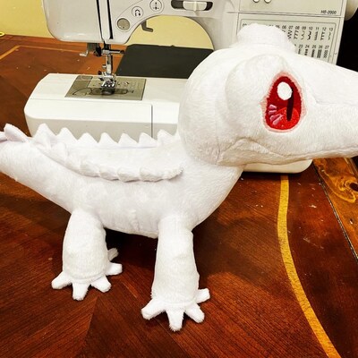 Alligator Plush Sewing Pattern .pdf Tutorial Gator Lizard - Etsy