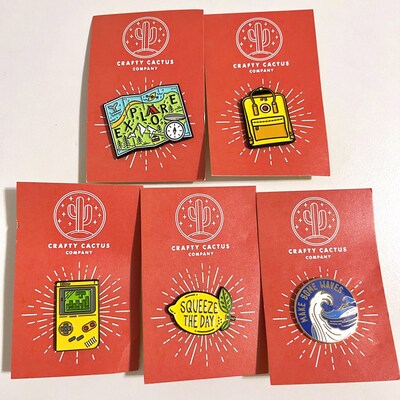 Kanken Backpack Enamel Pin and Vinyl Sticker a Great Gift for - Etsy