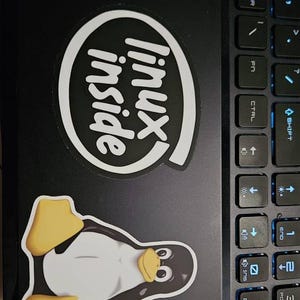 Programmer Vinyl Stickers Golang Gopher Arch Linux Inside Vim Python Git Decal - Etsy