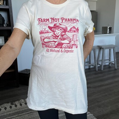 Veggie Shirt, Gardening Shirt, Farm Not Pharma Shirt, Farmacist Shirt ...