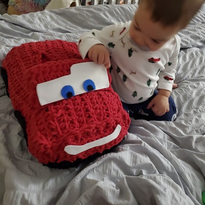 Baby's First Car-booties/kids Shoes / Lightning Mcqueen - Etsy