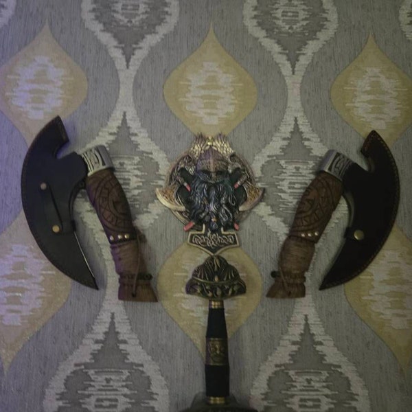 Viking Axe, Carbon Steel Viking Axe, Personalized Viking Axe in Hand ...