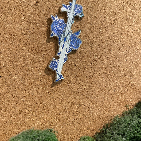Roses of the Broken Sword | 80mm Enamel Pin - Etsy