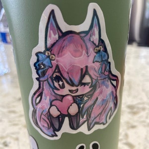 Hatsune Miku Emote Vinyl Sticker Pack this is IRL Not Digital - Etsy