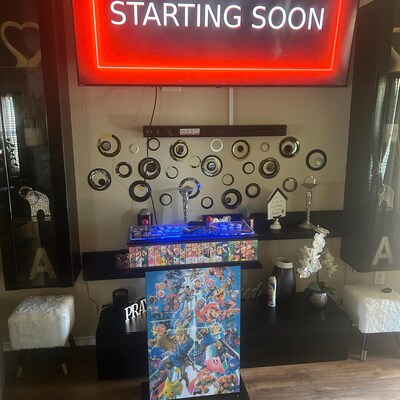 Pedestal Stand for Pandoras Box Table Top Arcade Please Read Item ...