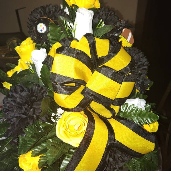 Tiger Fan Cemetery Flowers, Cemetery Urn Flowers, Grave Decorations ...