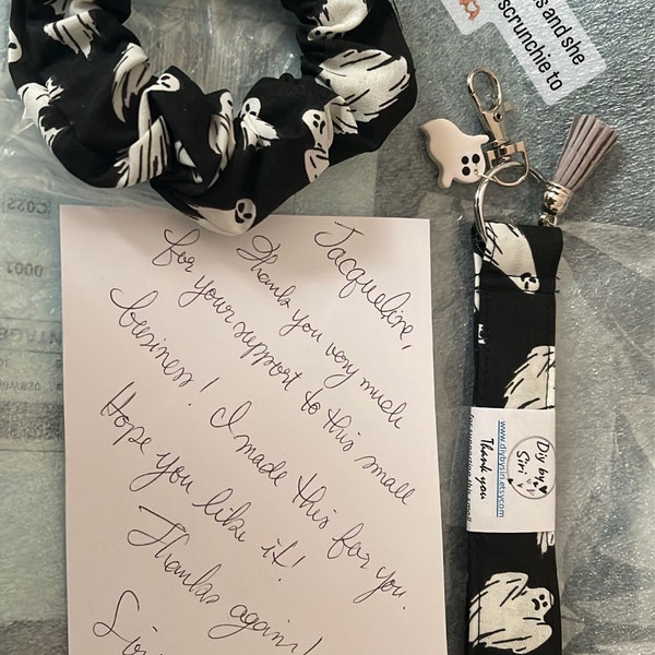 Halloween Wristlet Keychain Tassels Lobster Claw Clipper Spooky ...