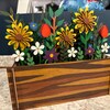DIY 3D Layered MDF Flower Pot, Make Your Own Flower Pot, Flower Window ...