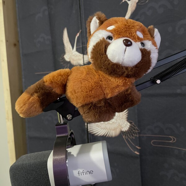 Red Panda Plushie, Red Panda Clingy Plushie, Red Panda Stuffed Animal ...